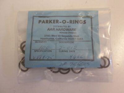 Parker O-Ring Fittings 2-012, Lot of 100, NIB | eBay