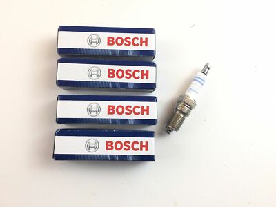 4x Spark Plug BOSCH HR8DC+ 0242229655 Zündkerzen | eBay