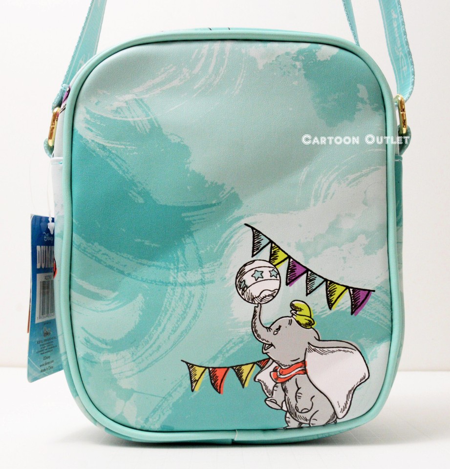 Disney Dumbo Purse Crossbody Ladies Small Travel Side Bag Vegan Leather ...