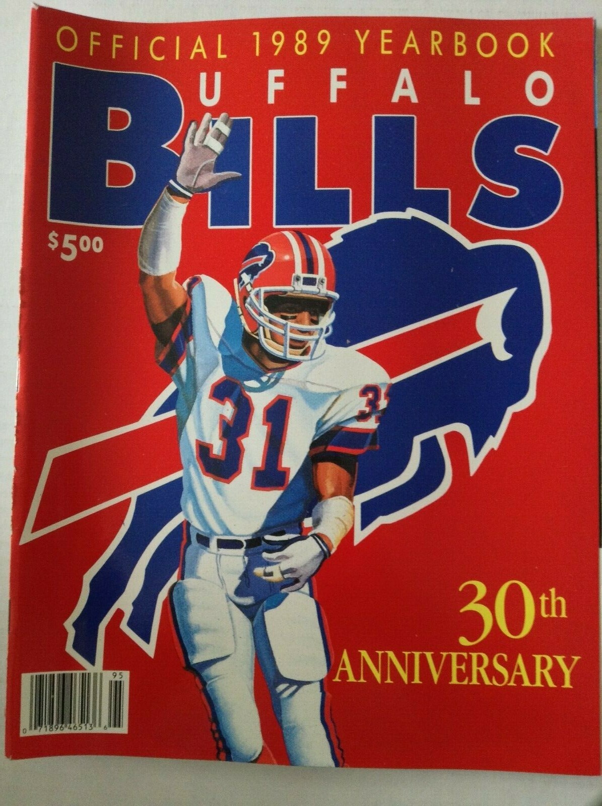 Buffalo Bills 30th Anniversary 1989 Yearbook 031819nonrh | eBay