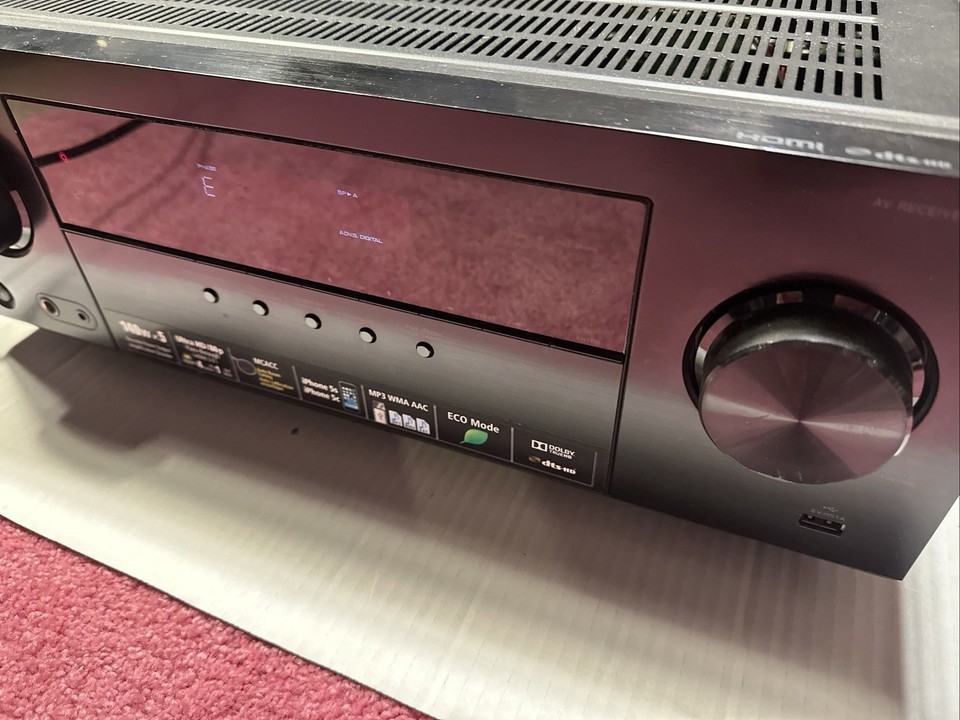 Pioneer VSX-524-K 5.1 Channel 415 Watt Surround Sound AV HDMI Receiver ...