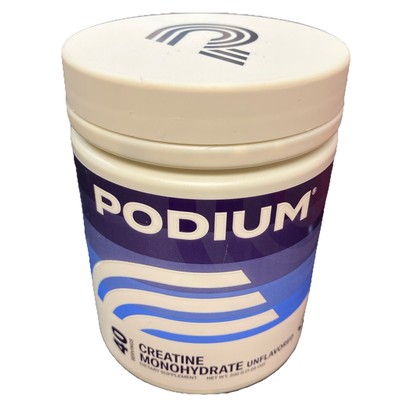 PODIUM Creatine Monohydrate Unflavored Nutrition Supplement 40 Servings ...