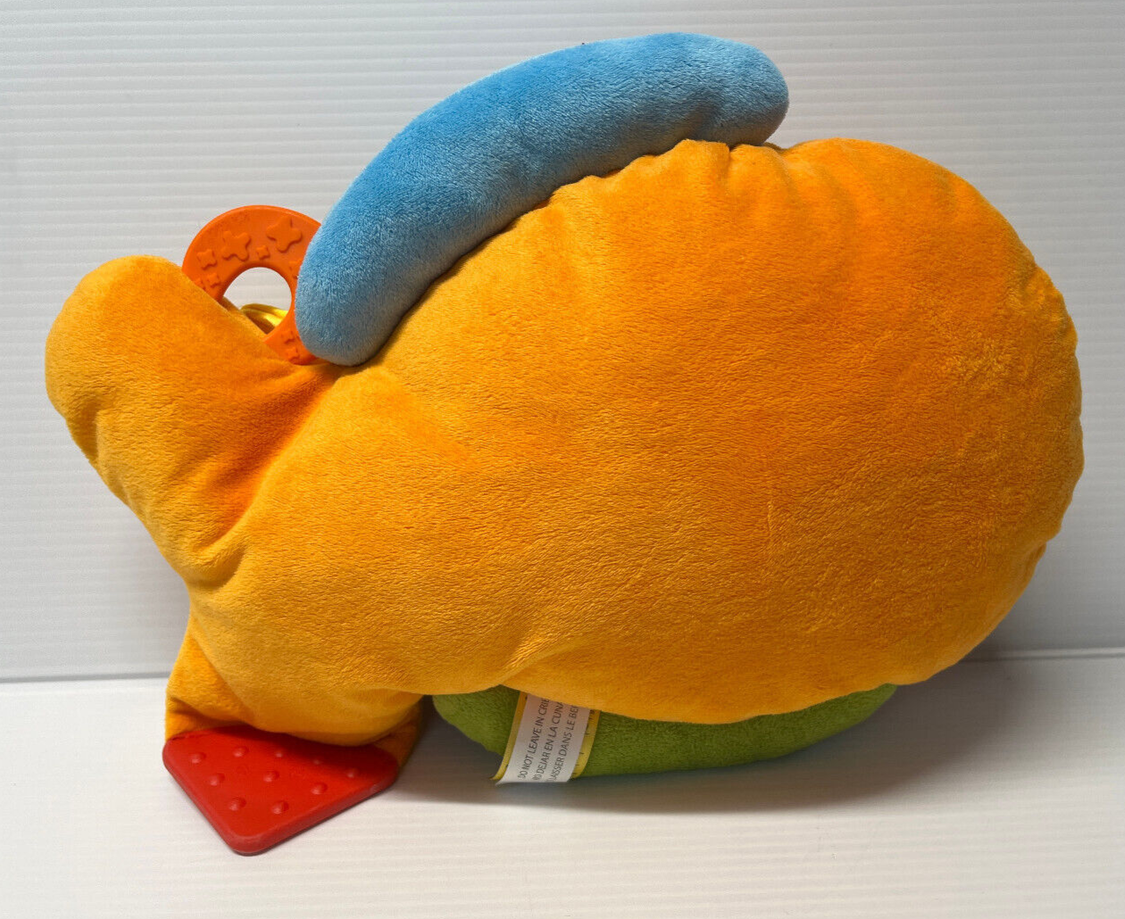 Melissa and Doug Flip Fish Plush K's Kids Baby Sensory Learning Crinkle ...