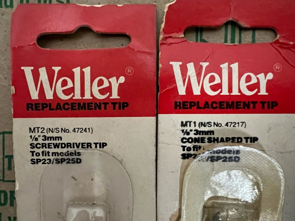 Weller MT2 MT1 Soldering Tips Screwdriver Cone Shaped Tip for SP23 SP25 ...