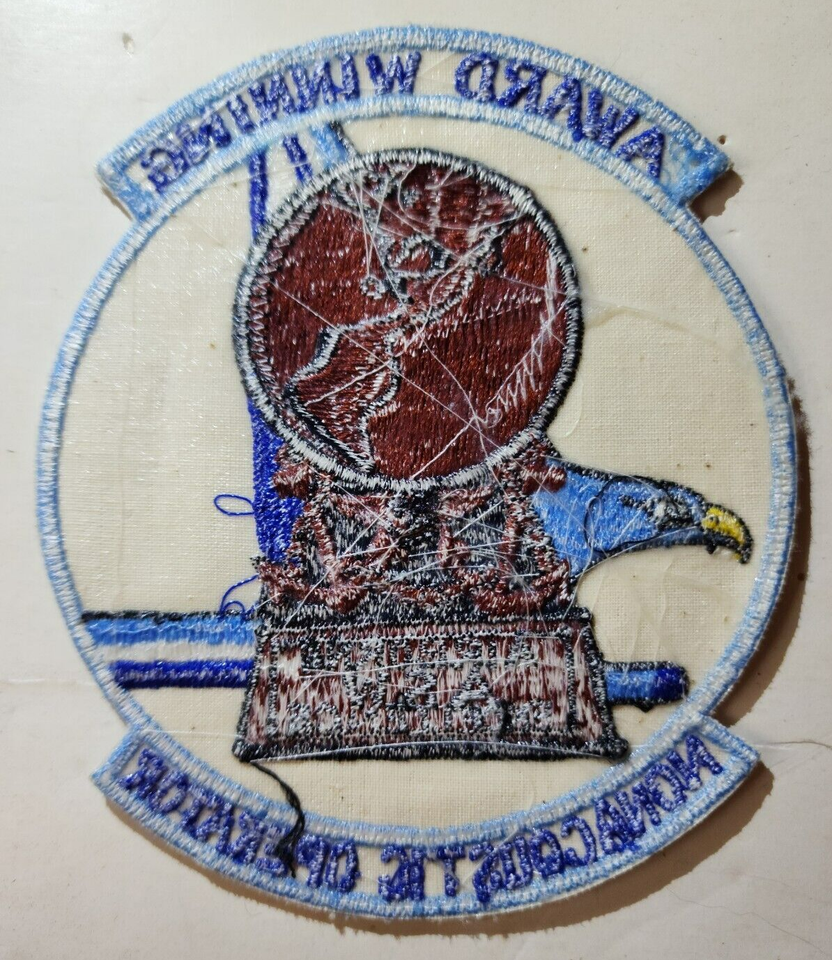 Vtg US ARMY Patch - AWARD WINNING NONACOUSTIC OPERATOR AIRBORNE ASW ...