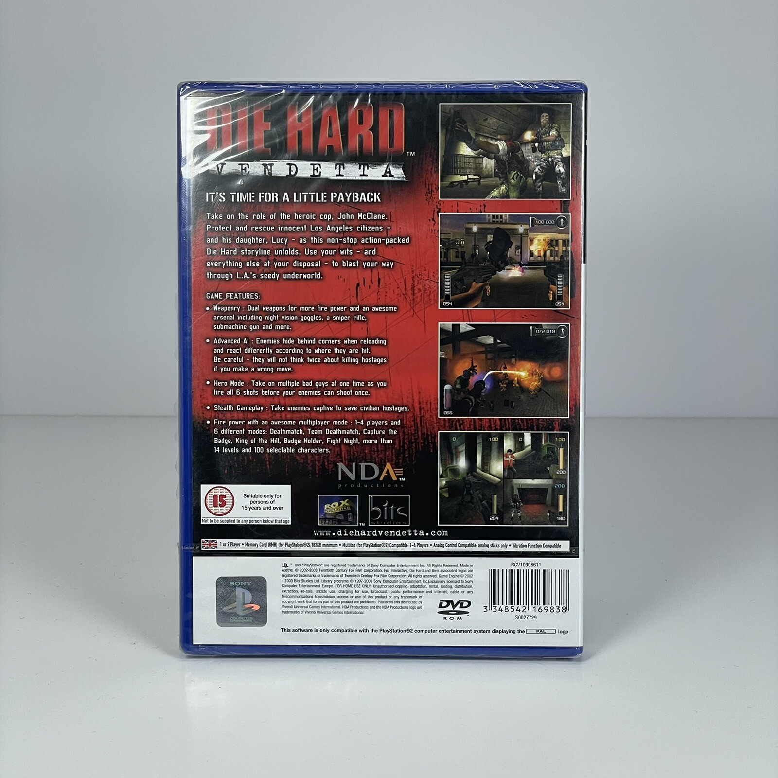 Gioco PS2 Die Hard Vendetta Sony PlayStation 2 nuovissimo sigillato ...