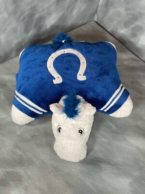Indianapolis Colts Pillow Pet NFL Plush Toy Stuffed Animal Blue White ...