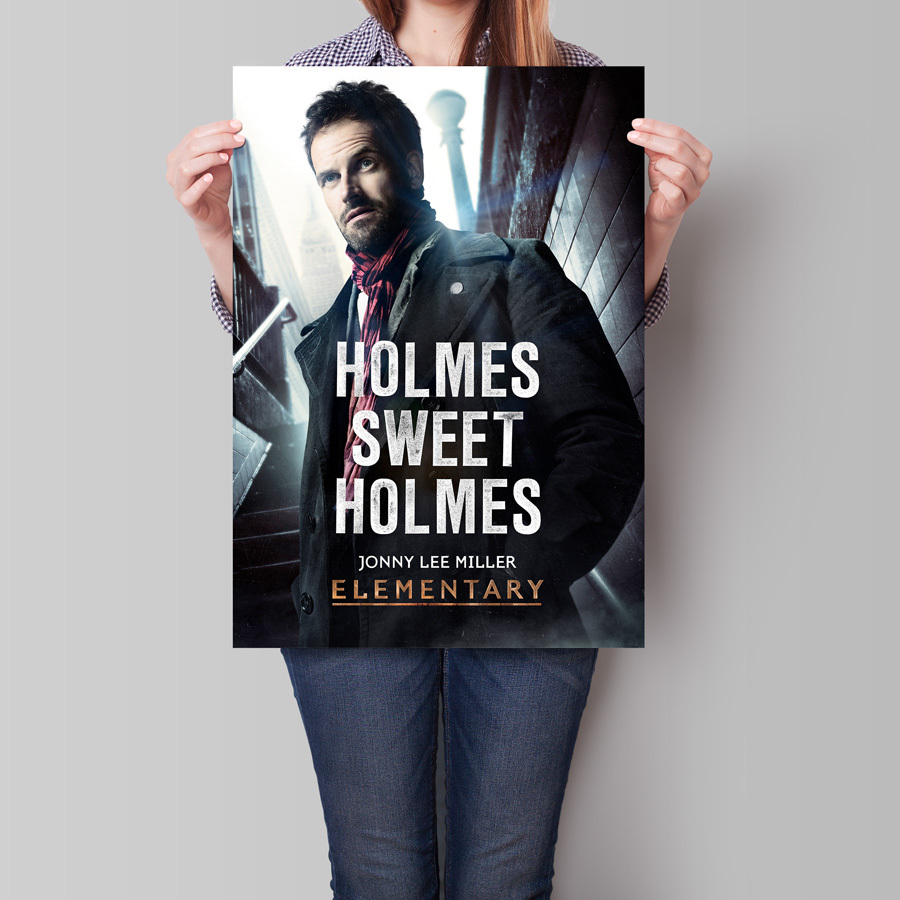 Jonny Lee Miller Elementary Poster