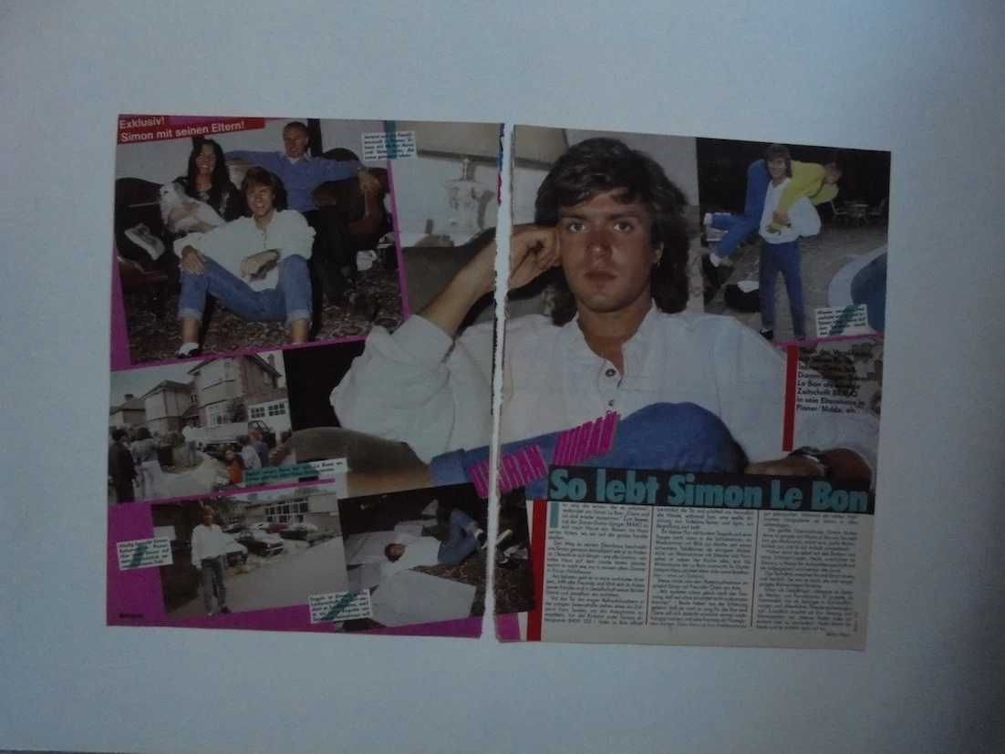 Claire Stansfield Simon Le Bon