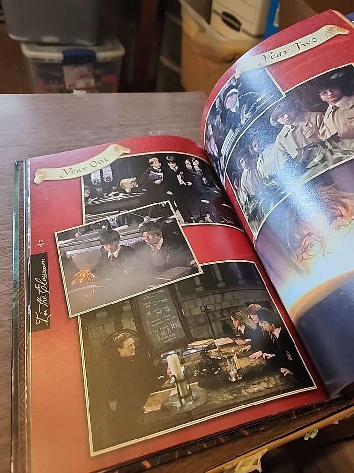 Harry Potter hardcover poster book Hogwarts Through the Years ...