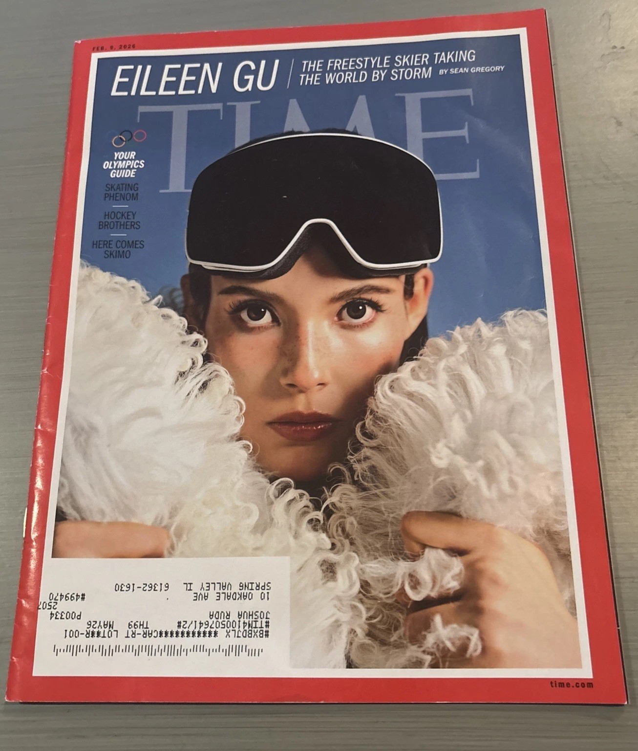 Eileen Gu Milan Cortina Winter Olympics - TIME Magazine