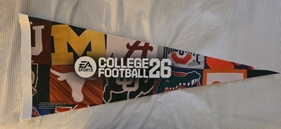 EA Sports College Football 26 Pennant Exclusive Promotional Material | eBay