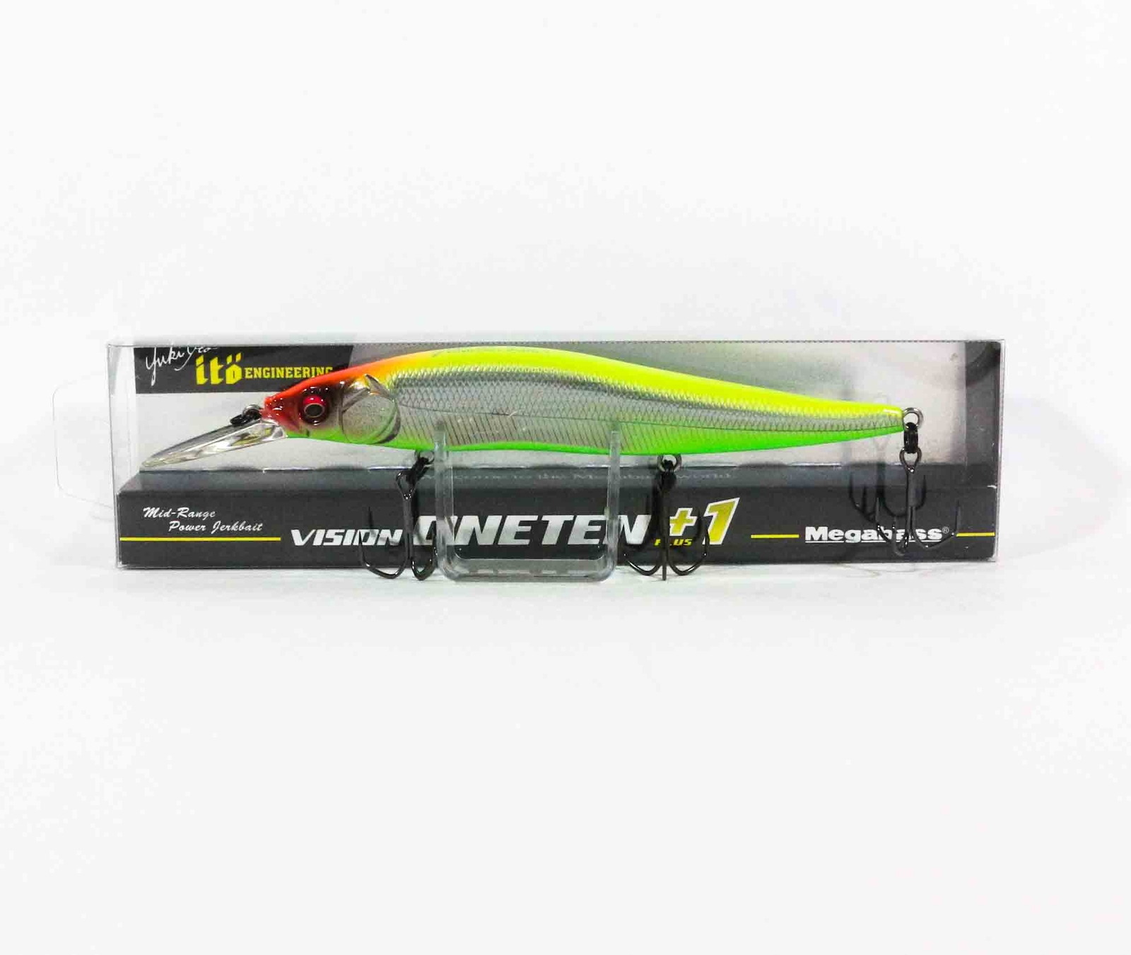 Megabass Vision 110 Oneten 1 Feet Suspend Lure MG Vegitation R (3429 ...