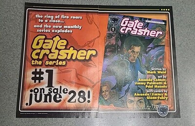 Gate Crasher #1 Comic Print Ad 2000 14x10 Wall Art Decor | eBay