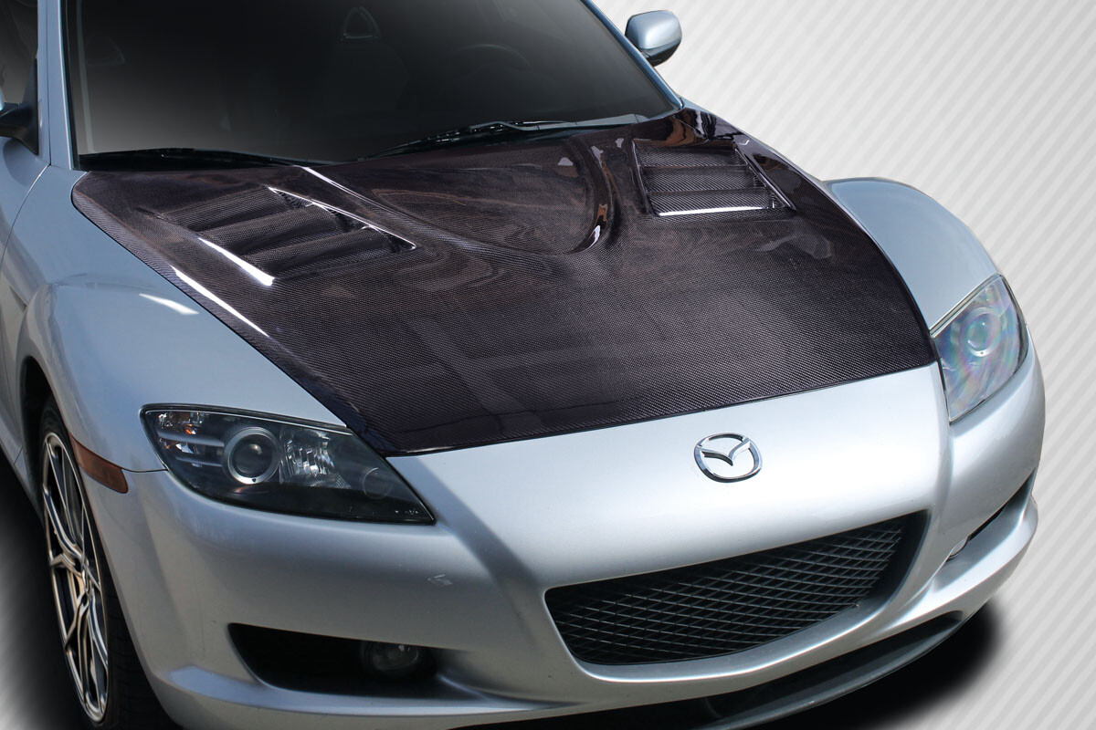 04-08 Mazda RX8 Vader Carbon Fiber Creations Body Kit- Hood!!! 115453 ...