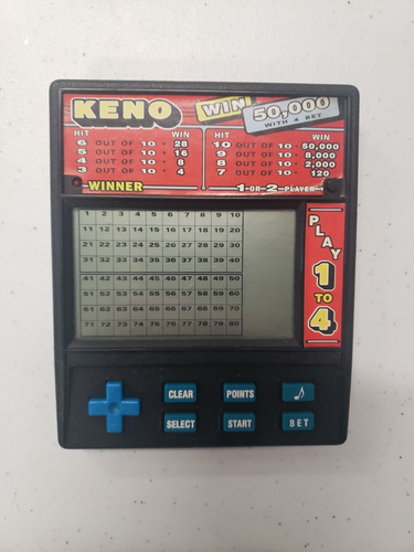Vintage Radica Keno 1480 Handheld Electronic Casino Game TESTED | eBay
