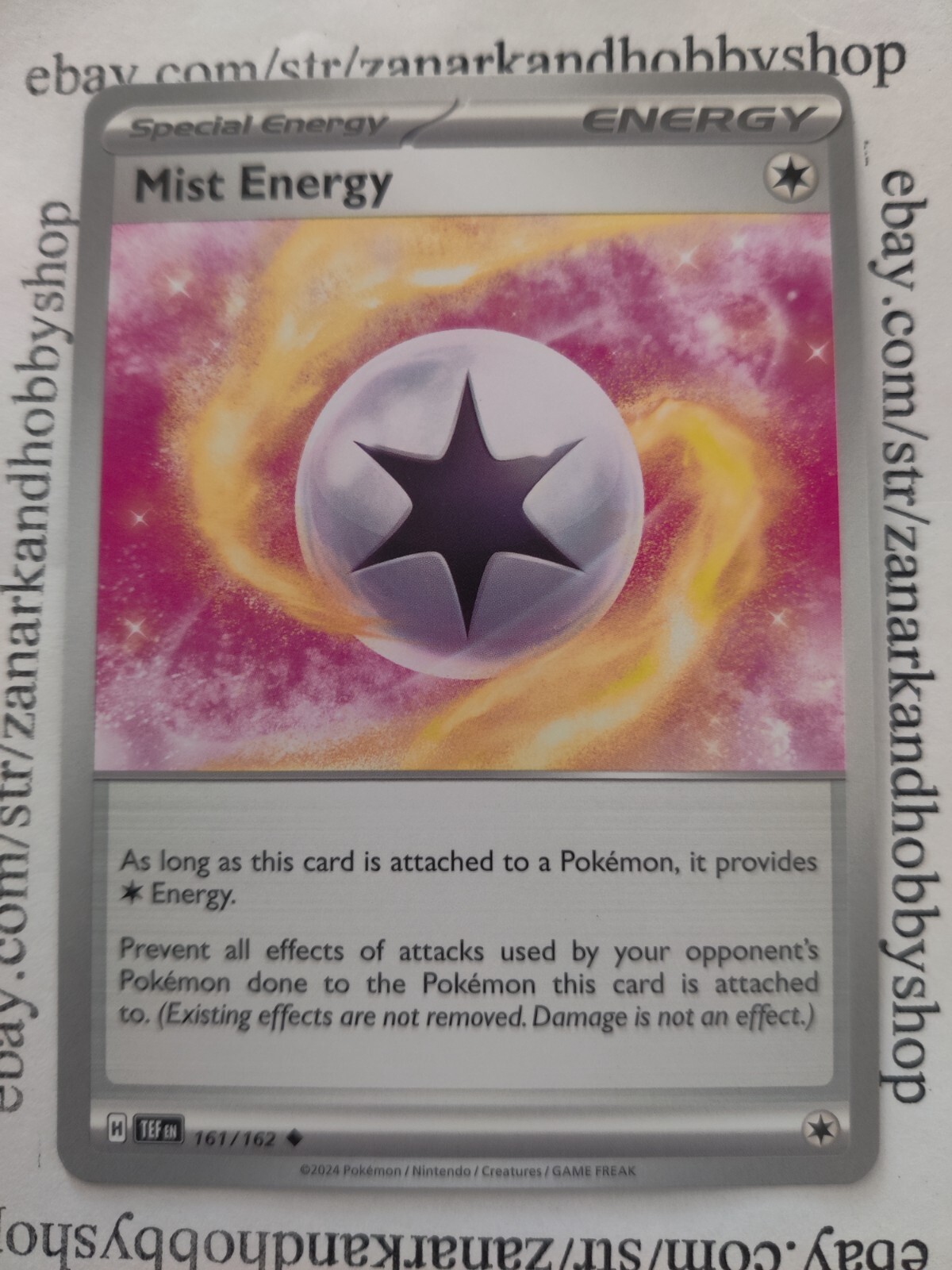 Pokemon Mist Energy 161/162 Temporal Forces NM | eBay