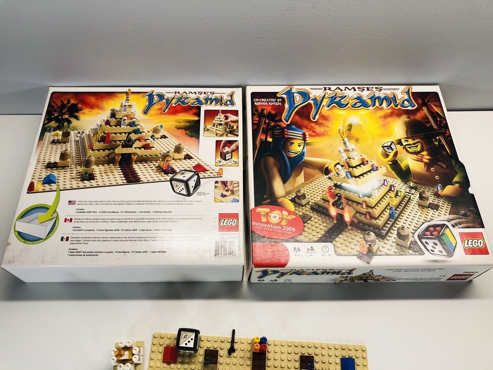 Lego Games: Ramses Pyramid 3843 With Box Complete w/ Instructions | eBay
