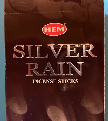 HEM Incense Sticks. 120ct box SILVER RAIN | eBay