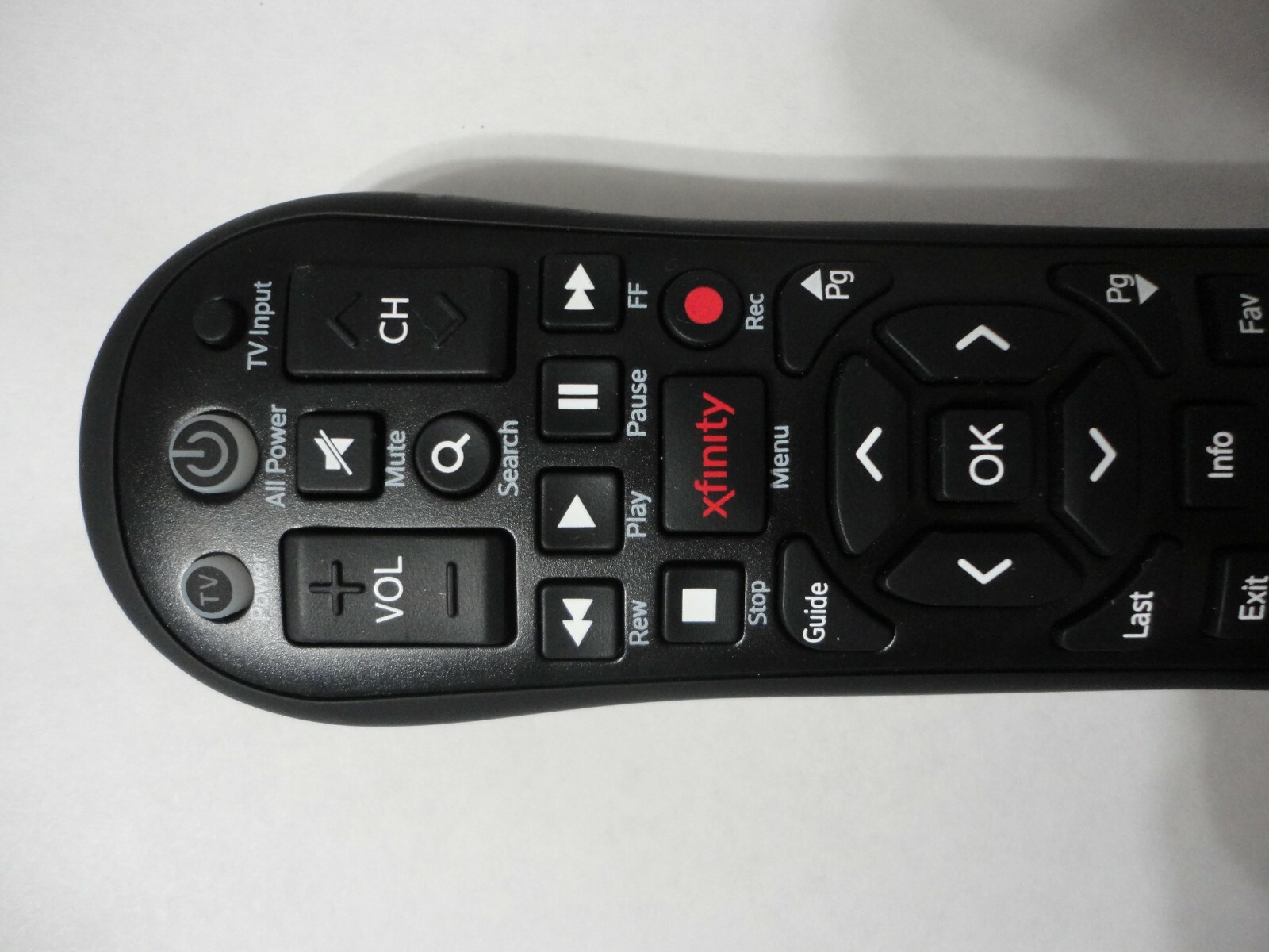 XFINITY COMCAST REMOTE CONTROL XR2 V3-R BLACK | eBay