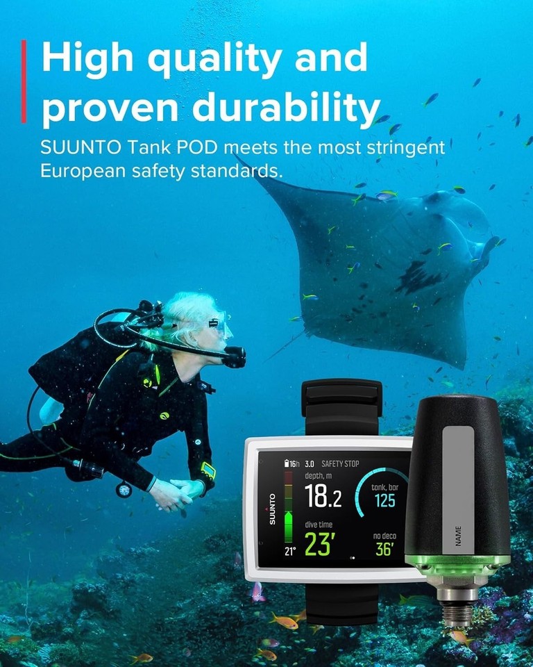 Authentic SUUNTO Tank POD Wireless Tank Pressure Transmitter for Dive Computers | eBay