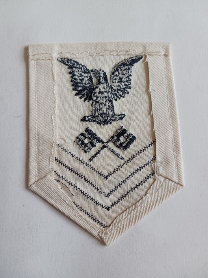 WW2 US Navy Rate Signalman 2nd Class Patch NOS | eBay