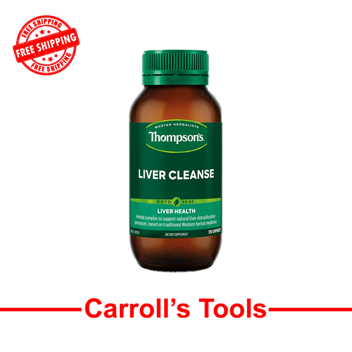 New Thompson's Liver Cleanse 120 Capsules Thompsons Liver Detox | eBay ...