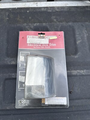 Rick Doss Chrome Electrical Box Extension For 1996-Up Harley Davidson ...