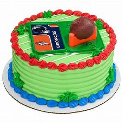 Denver Broncos Football Cakes