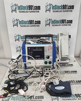 ZOLL M-Series CCT Biphasic 200 Joules Max 12 lead Patient Monitor | eBay