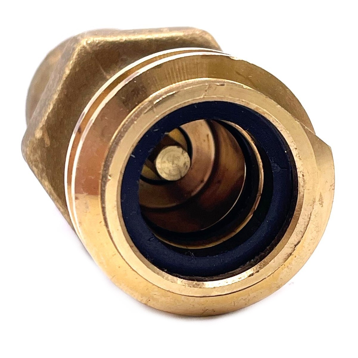 Rego 7141M ACME 1 1/4" Forklift Male Adapter, input thread is 3/8" NPTF ...