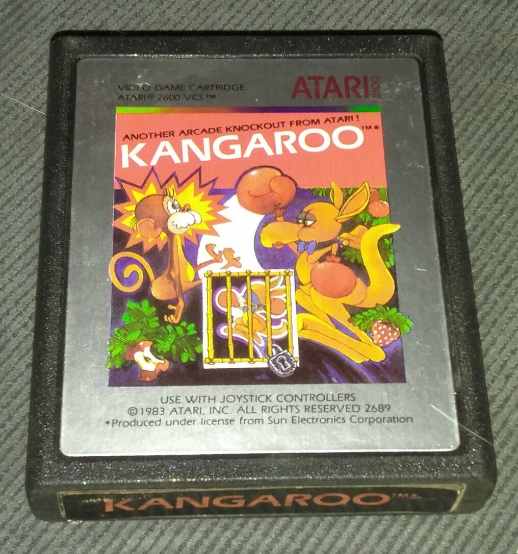 Kangaroo Atari 2600 - Prix - Photo - Présentation
