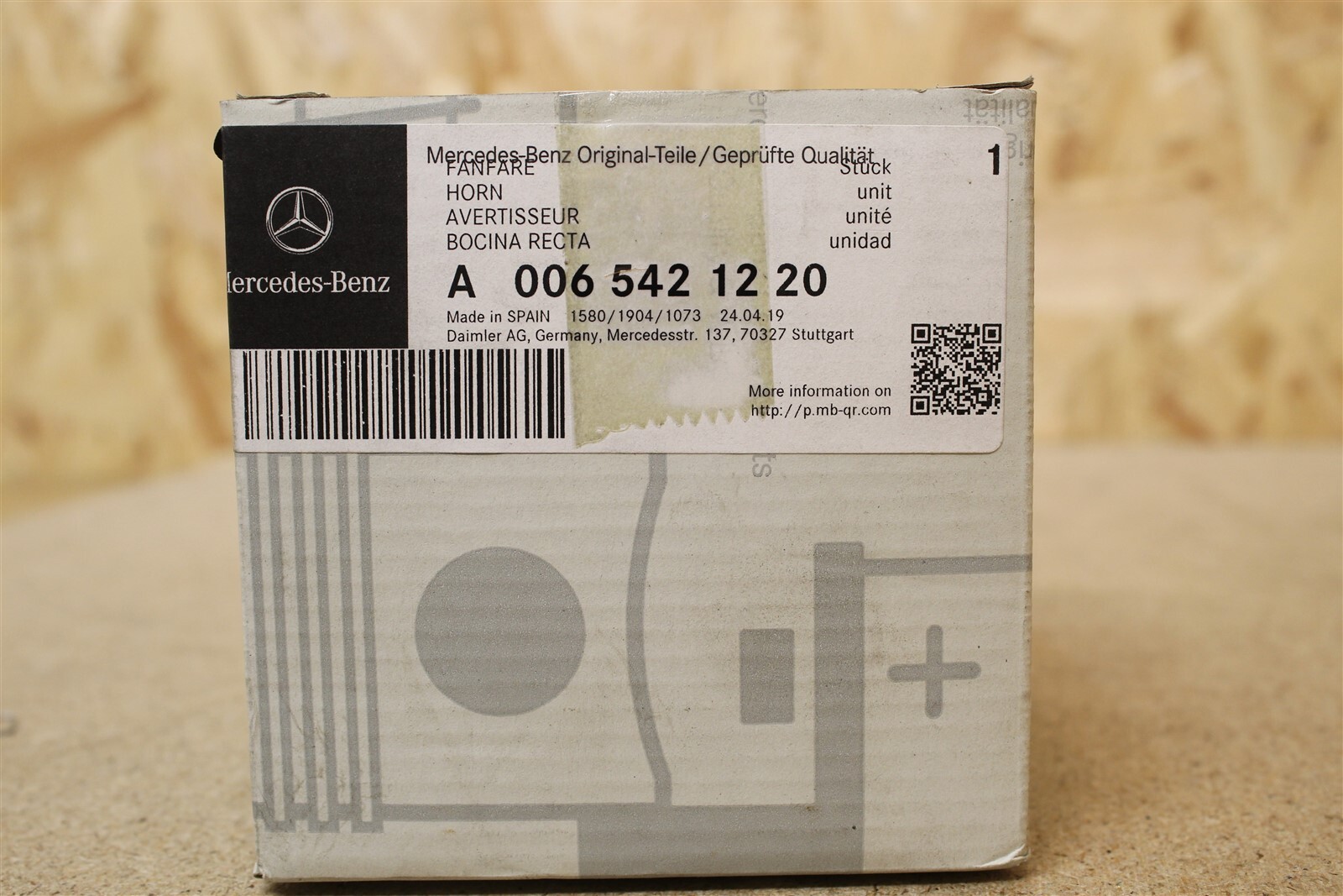 A0065421220 Horn New genuine Mercedes-Benz part | eBay UK
