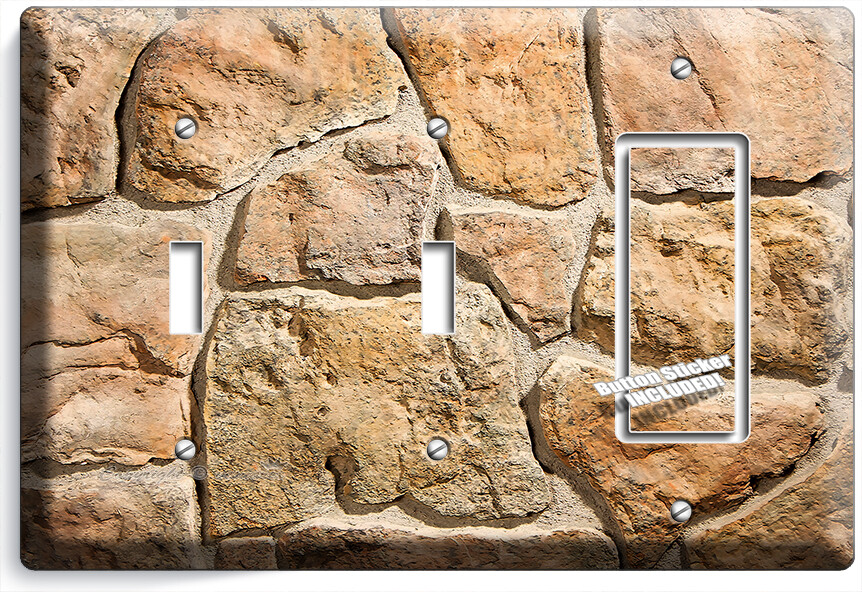 Decorative Stone Light Switch Plates | Shelly Lighting