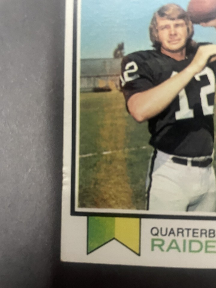 1973 Topps Football #487 Ken Stabler Rookie Oakland Raiders | eBay