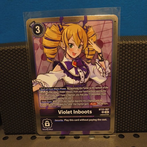 Digimon Hackers' Slumber - Violet Inboots - BT23-087 R | eBay
