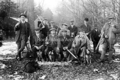 Prt-33 Social History, Rabbit Shoot c1905. Photo | eBay UK