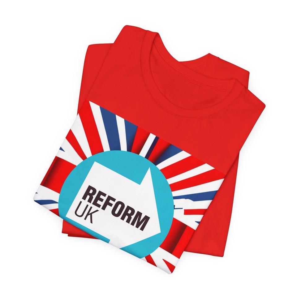 Reform UK t shirts brand new design | eBay
