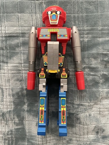 1984 Arco Brand Transformer Toy Go Bots RoGun Robot Cap Gun Rifle ...