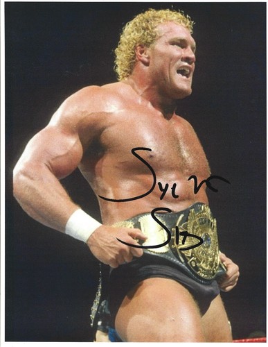 ** PLEASE READ ** M4059 Sycho Sid Autographed Wrestling Photo w/COA | eBay
