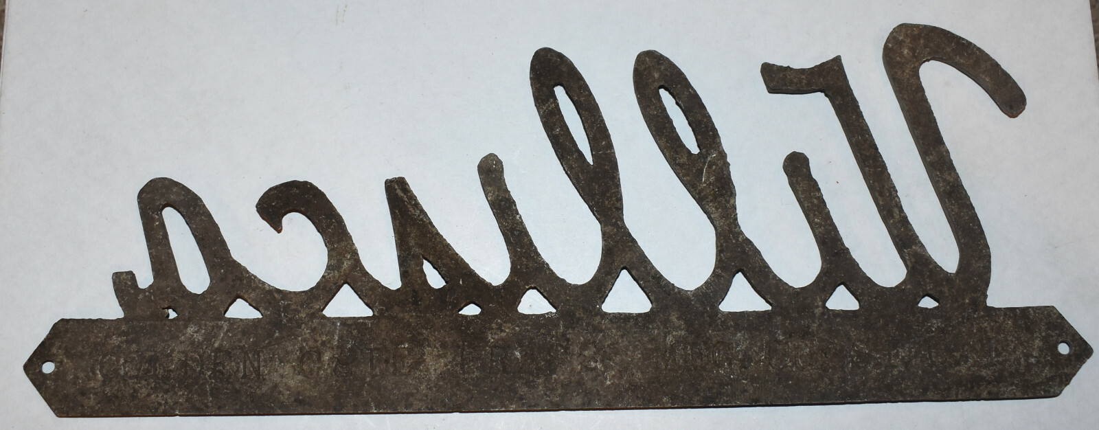 Vintage Villisca IA Home of Tall Corn License Plate Topper Axe Murders ...