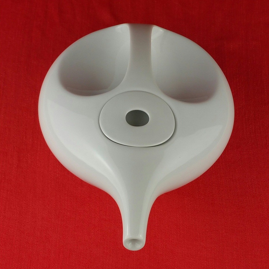 Rosenthal studio-line ''Drop'' Luigi Colani Teekanne mit Deckel weiß ...