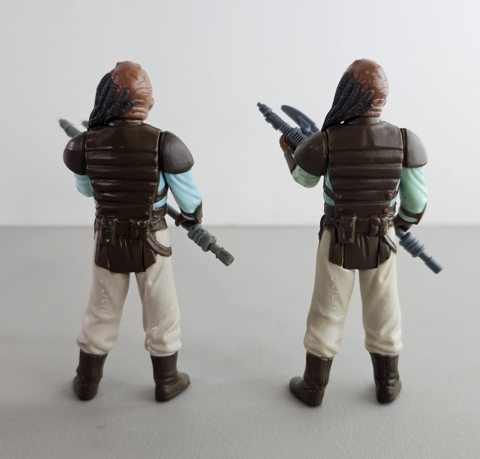 Kenner Star Wars One Man Sand Skimmer Mini Rig Weequay Variant Figure ...