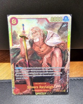 One Piece OP08-118 SEC Silvers Rayleigh Two Legends English NM | eBay