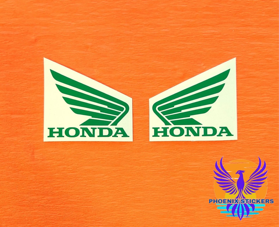 HONDA Wings Logo - Left / Right Vinyl Decal Sticker (Various SIZES and ...