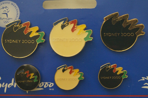Olympic Games Collectable Sydney 2000 Australia Olympic Emblem Badges ...