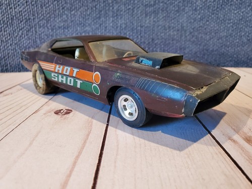 Vintage MPC 1974 Dodge Charger Plastic Model Car Kit Built 1:25 Scale ...