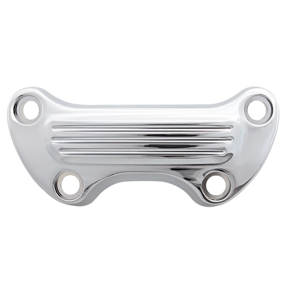For Harley Softail 1974-2015 Handlebar Riser Top Clamp Chrome Handlebar ...