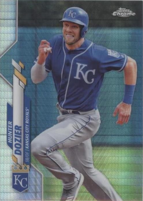 2020 Topps Chrome - Hunter Dozier #63 Prism Refractor for sale online ...