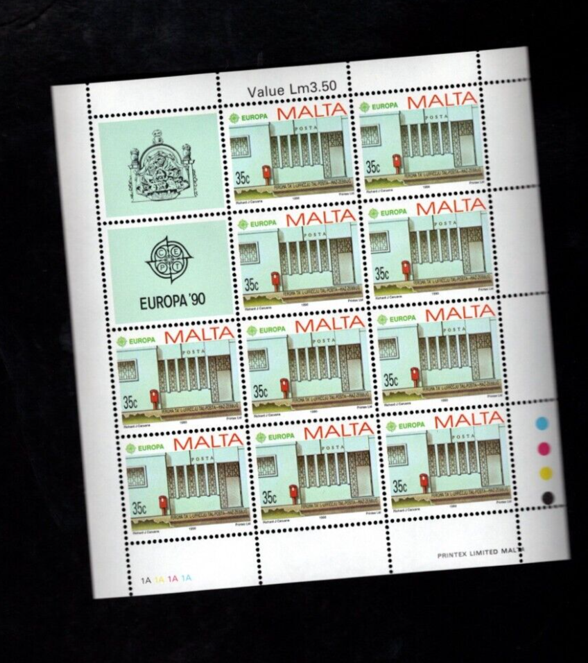 Malta sc#750 (1990) Sheet MNH + Nice MINT Lot - Mostly MNH 0.5 oz | eBay